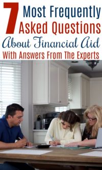 Seven Most Frequently Asked Questions About Paying for College