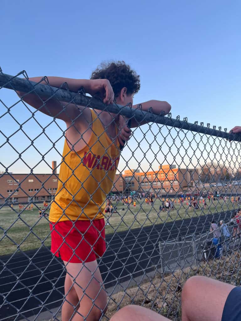 At 15 I Hold Onto the Boy But Also the Emerging Young Man